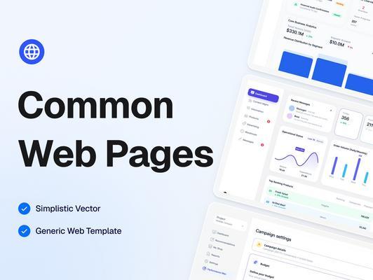 Common Web Pages